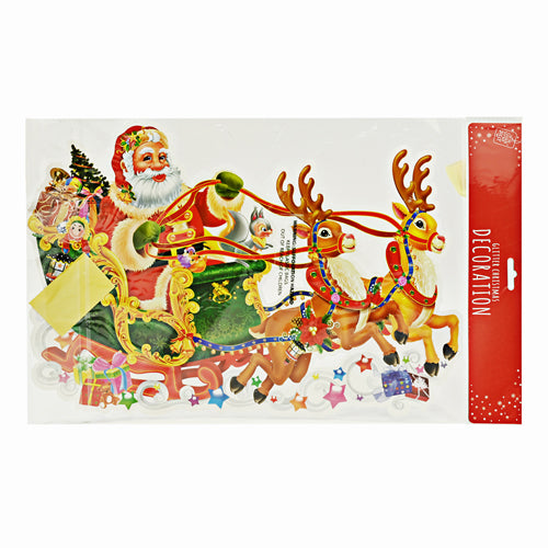 Buy Glitter Santa Claus Christmas Decoration - FabFinds