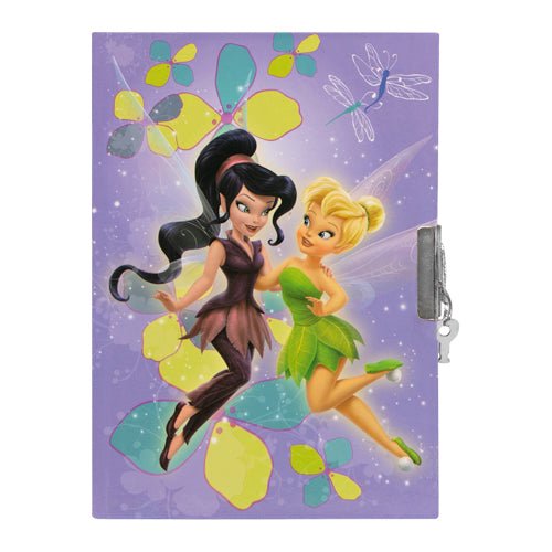 Disney Fairies Large Diary With Lock | FabFinds