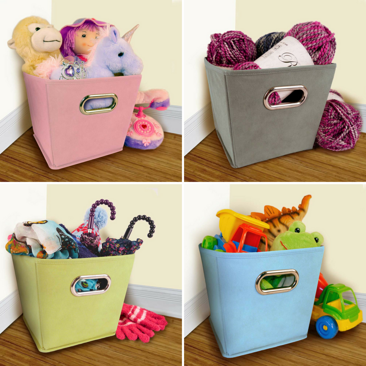 Foldable Canvas Storage Box — FabFinds