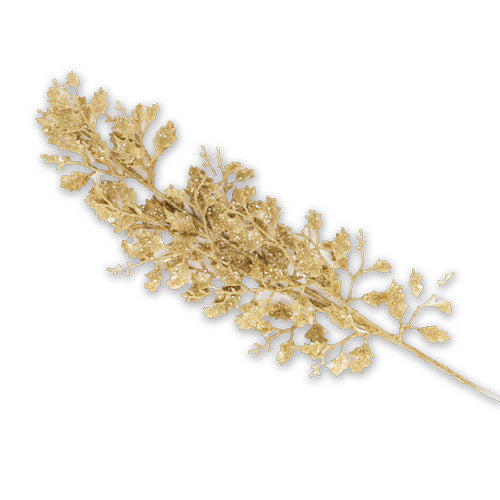 Artificial Glitter Holly Stem Assorted Colours 94cm - FabFinds