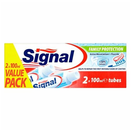 Signal Original Family Protection Toothpaste Twin Pack — FabFinds