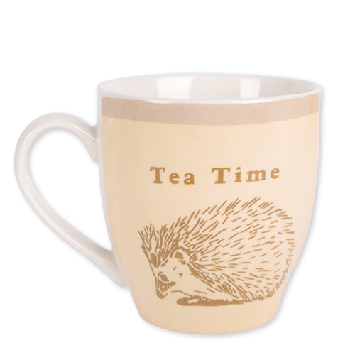 Tea Time Hedgehog Hugga Mug - FabFinds