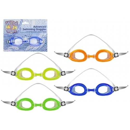 Advanced Sleek Swimming Goggles Assorted Colours — FabFinds