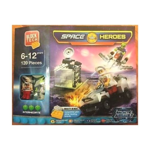 Buy Block Tech Space Heroes Set Galactic Assault 139 Pieces - FabFinds