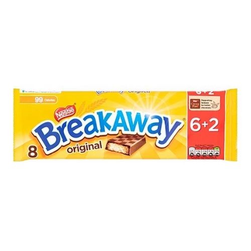 Nestle Original Breakaway Chocolate Bar 8 Pack - FabFinds