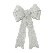 Christmas Light Up Sparkle Door Bow - FabFinds