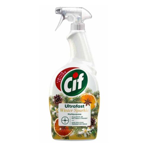 Cif Ultrafast Winter Sparkle Multipurpose Spray 750ml - FabFinds