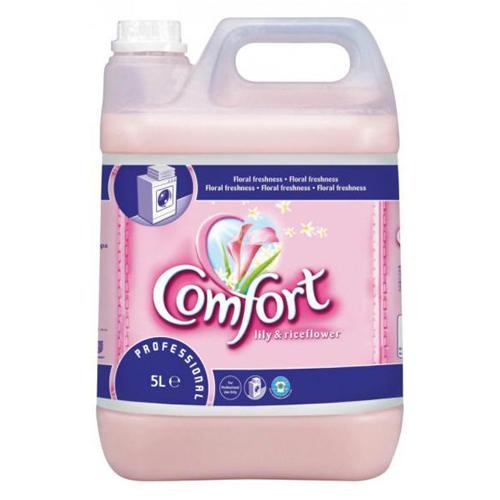 Comfort Pink Fabric Conditioner Lily And Riceflower 45W — FabFinds