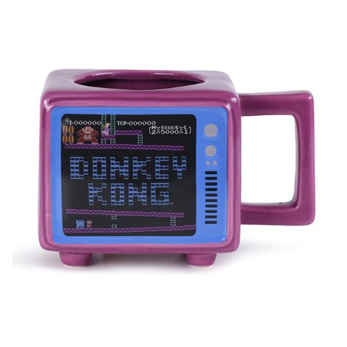 Donkey Kong TV Shaped Heat Reveal Mug 500ml - FabFinds
