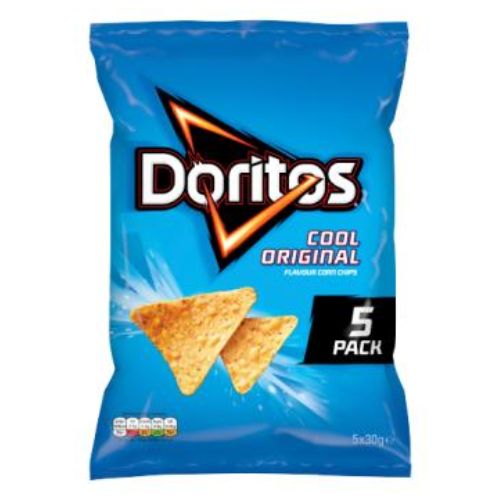 Doritos Cool Original Tortilla Chips 5 Pack | FabFinds
