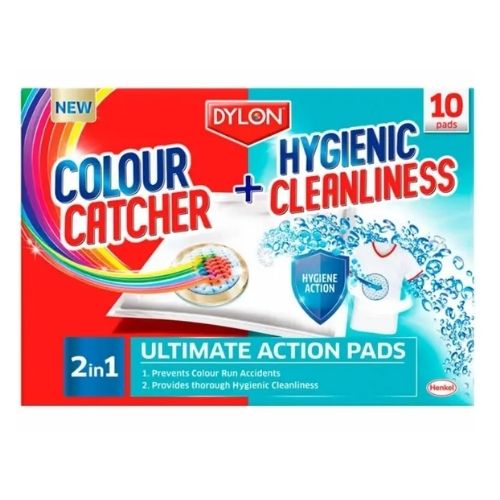 Dylon Colour Catcher Hygienic Cleanliness Action Pads 10 Pk | FabFinds