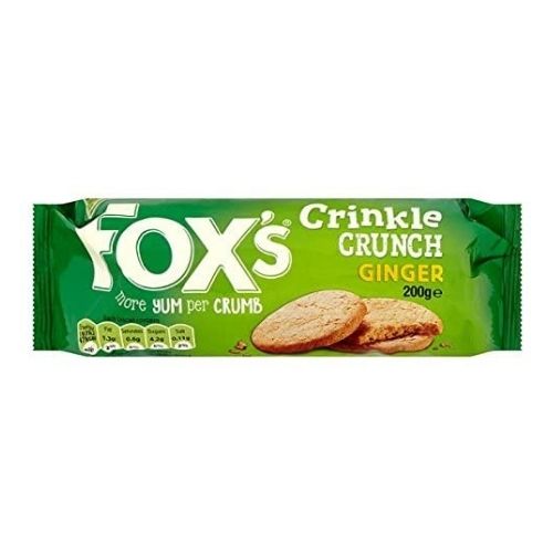 Fox's Crinkle Crunch Ginger Biscuits 200g — FabFinds