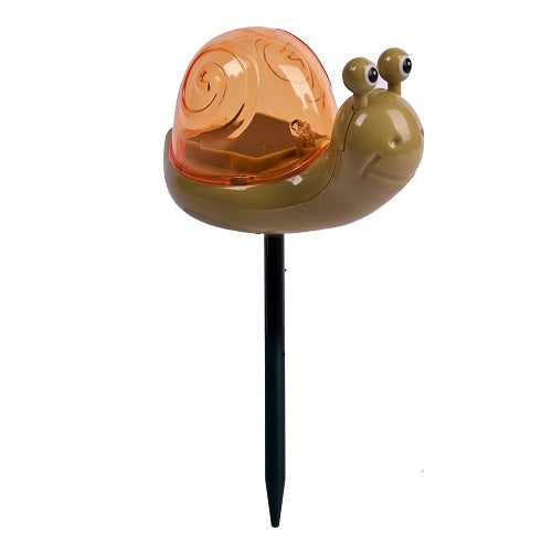 Solar Power Snail Light Assorted Colours - FabFinds