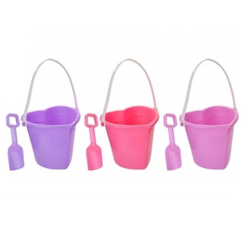 Heart Shaped Bucket With Spade | FabFinds