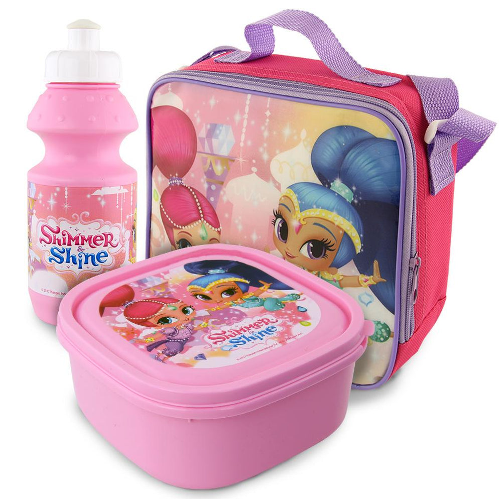Shimmer & Shine Lunch Set (Bottle, Lunch Box, Lunch Bag) — FabFinds
