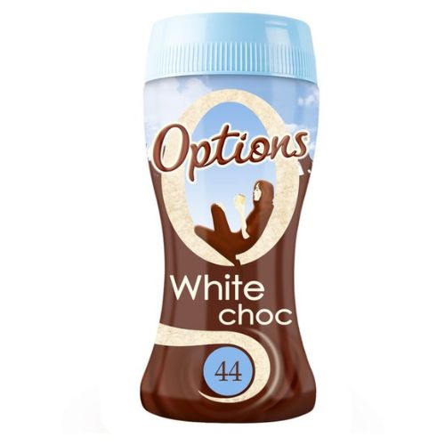 Options White Hot Chocolate Drink 220g | FabFinds