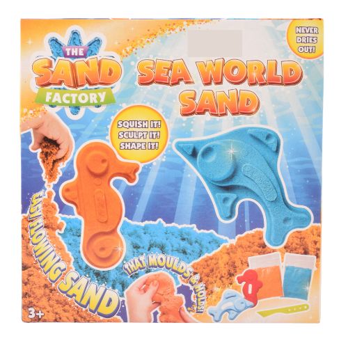 The Sand Factory Sea World & Vehicles Sand Activity Set - FabFinds
