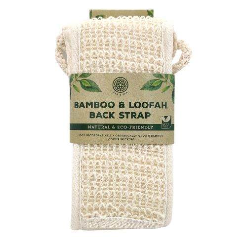 Sea & Spa Bamboo & Loofah Back Strap — FabFinds