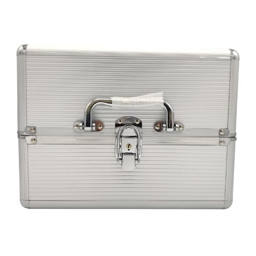 Elegant Makeup Silver Beauty Box — FabFinds