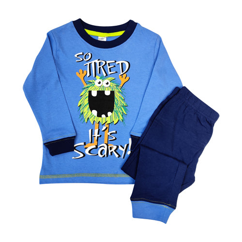So Tired It's Scary Boys Monster Pyjamas — FabFinds
