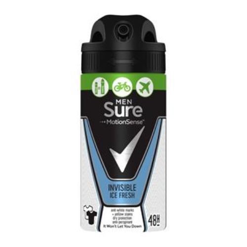 Sure Men Invisible Ice Fresh Antiperspirant Deodorant 75ml — FabFinds