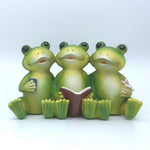 Shop Online Garden Frog Trio Ornament - FabFinds