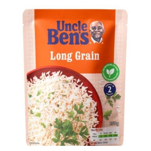 Uncle Ben's Long Grain Microwave Rice 250g — FabFinds