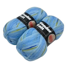 Wonder Knit Yarn Self Patterning 2 x 100g — FabFinds