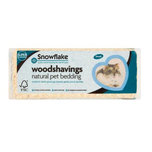 Snowflake Woodshavings Natural Pet Bedding Small Animals - FabFinds